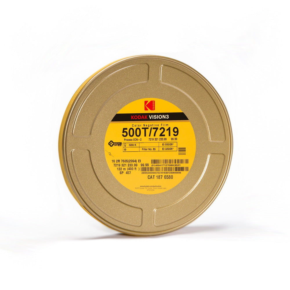 Kodak Vision3 500T #7219 - 400ft 16mm Film