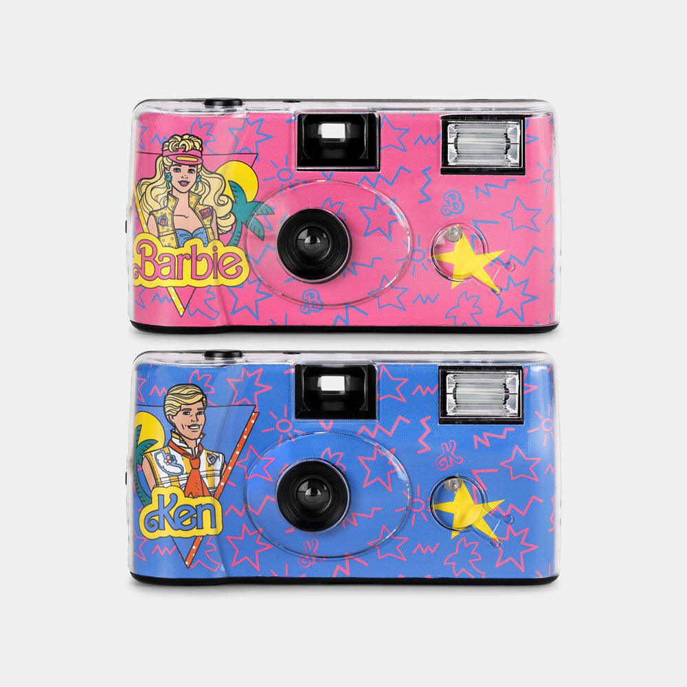 Barbie & Ken Preloaded 35mm Film Simple-Use Cameras (Double Pack)