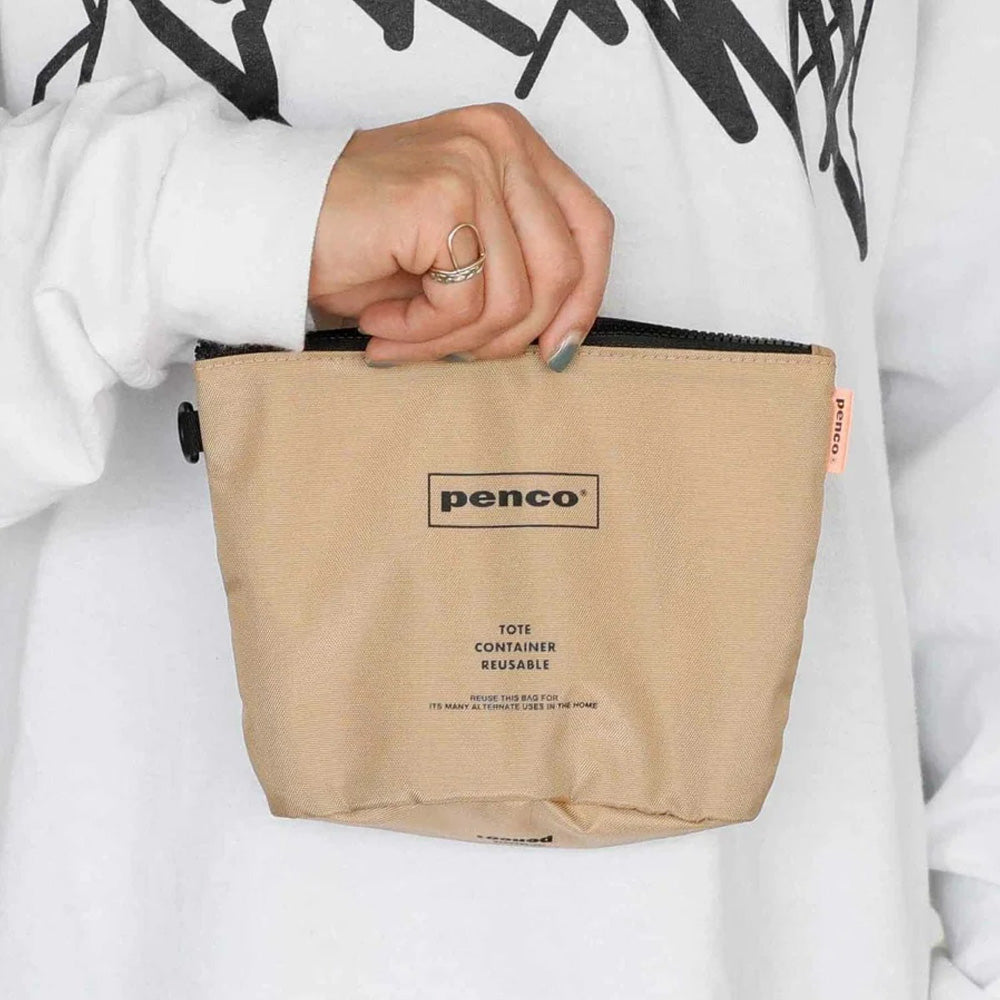 Penco Bucket Pouch - Beige
