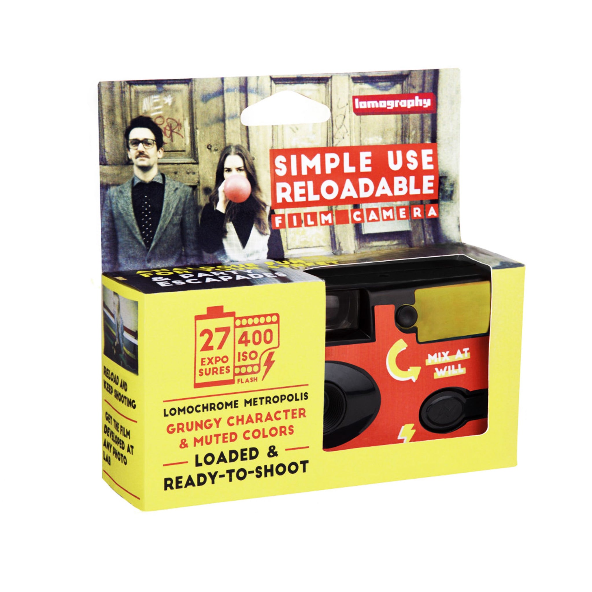 Lomography Simple Use Film Camera - Metropolis